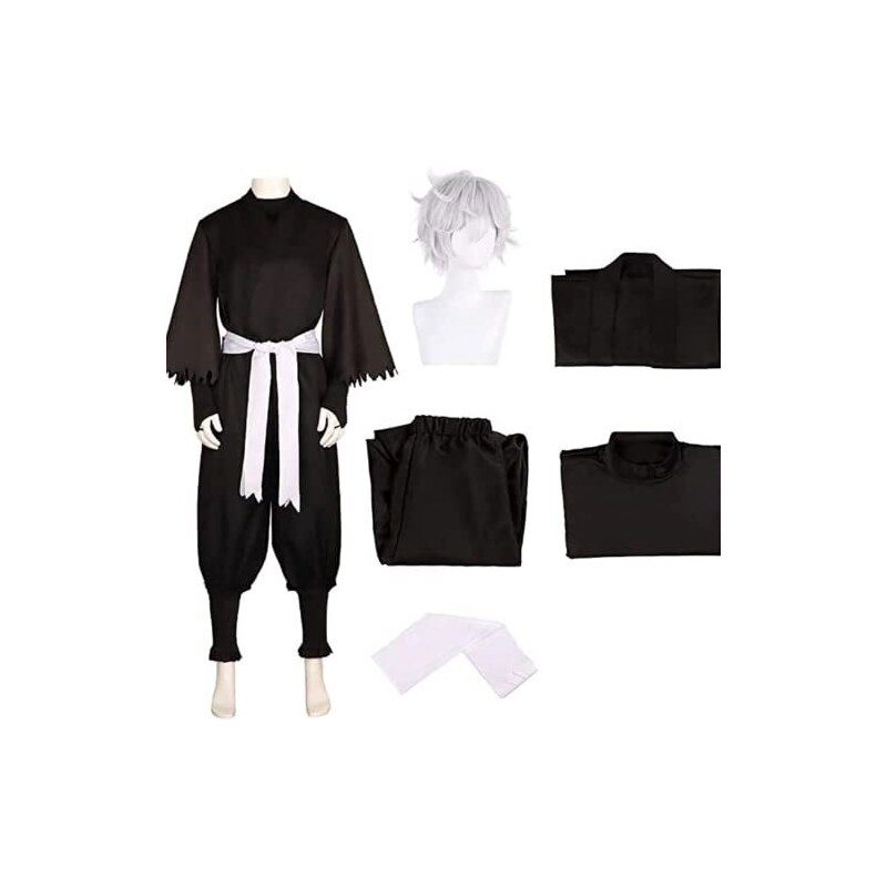Syedeliso Anime Jigoku Raku Costume Cosplay Gabimaru Cosplay Parrucca ...