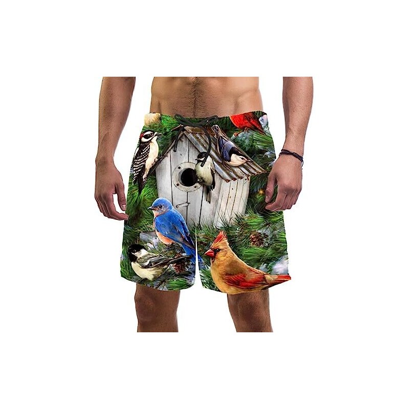 GIAPB Costume da Bagno da Uomo Pantaloncini da Spiaggia Estivi con ...