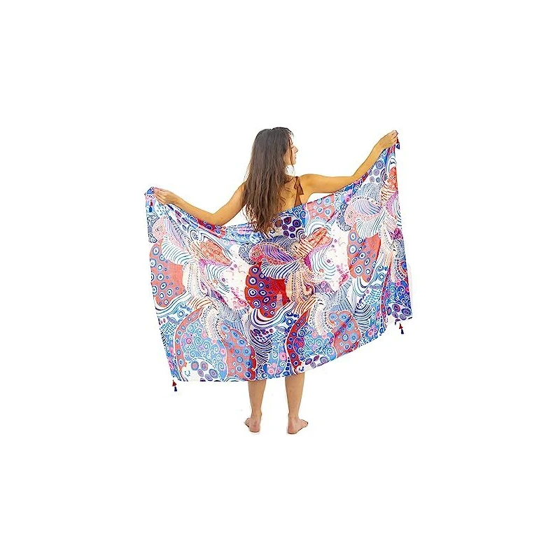 Mandala Life ART Copricostume da Bagno Bikin da donnai -Pareo da ...