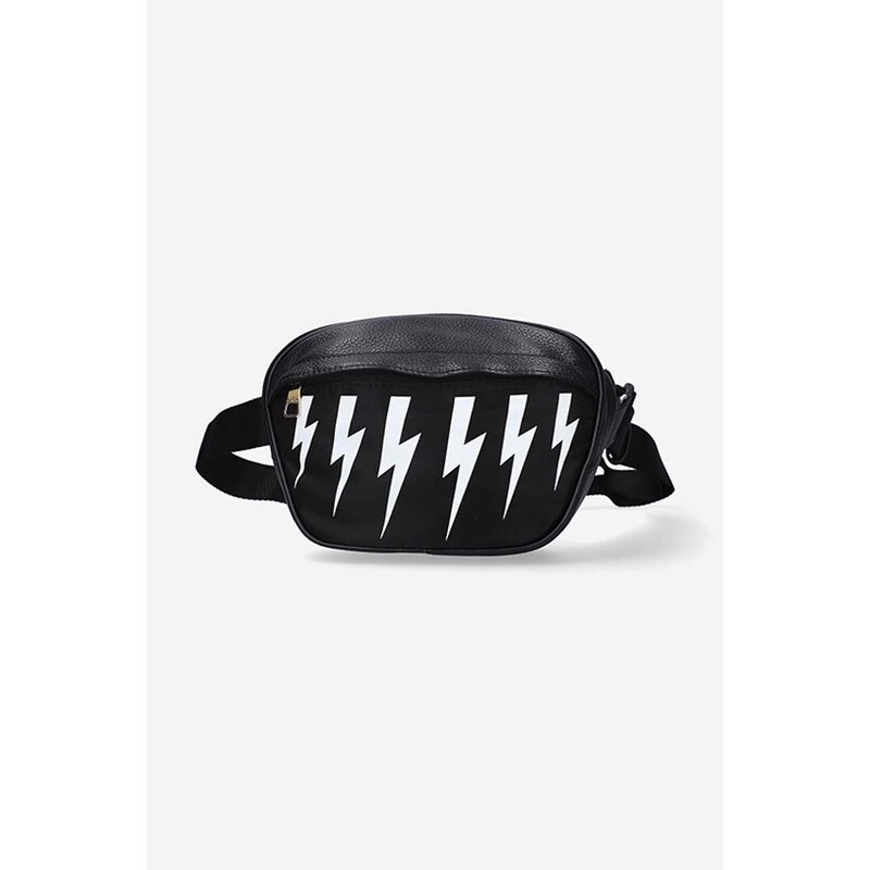 Neil Barrett Neil Barett marsupio Thunderbolts Nylon City Bag - Stileo.it