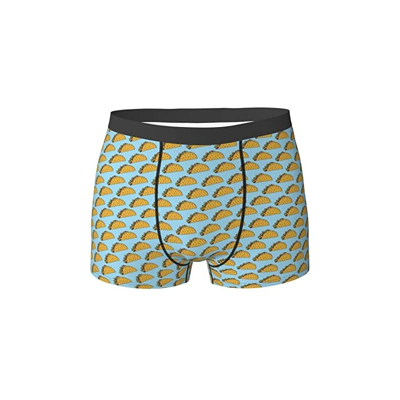 Oudrspo Taco Boxer Intimo da Uomo Slip in Poliestere con Elastico in ...