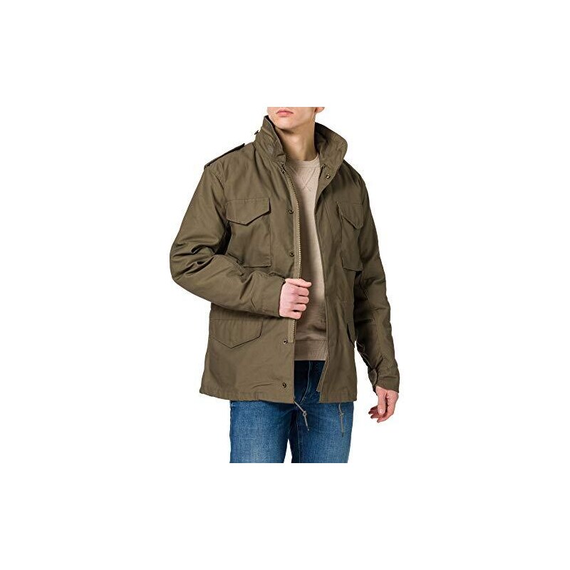 Brandit, M65 Field Jacket per Uomo Classic, Oliva XL - Stileo.it