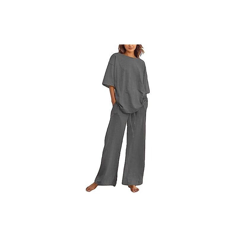 AJGRHE Tuta da Sci da Donna Completo Sportivo in Lino Tinta Unita ...