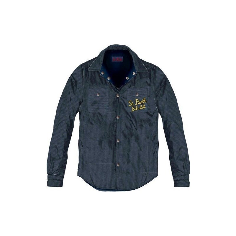 Camicia in Velluto MC2 Saint Barth : M - Stileo.it