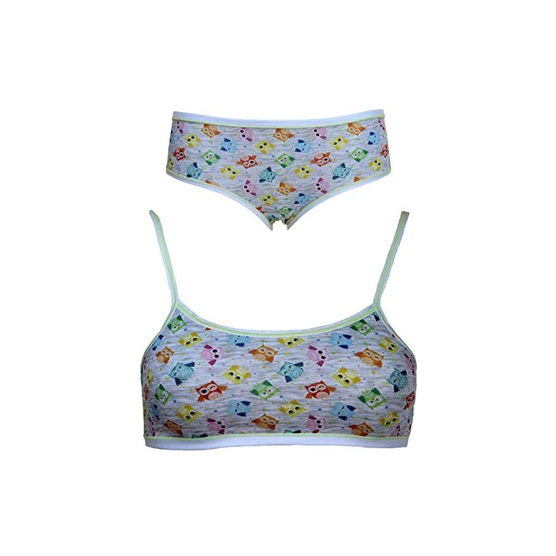 JADEA Coordinato intimo Bimba completo Ragazza Top Brassiere+Slip 429 ...