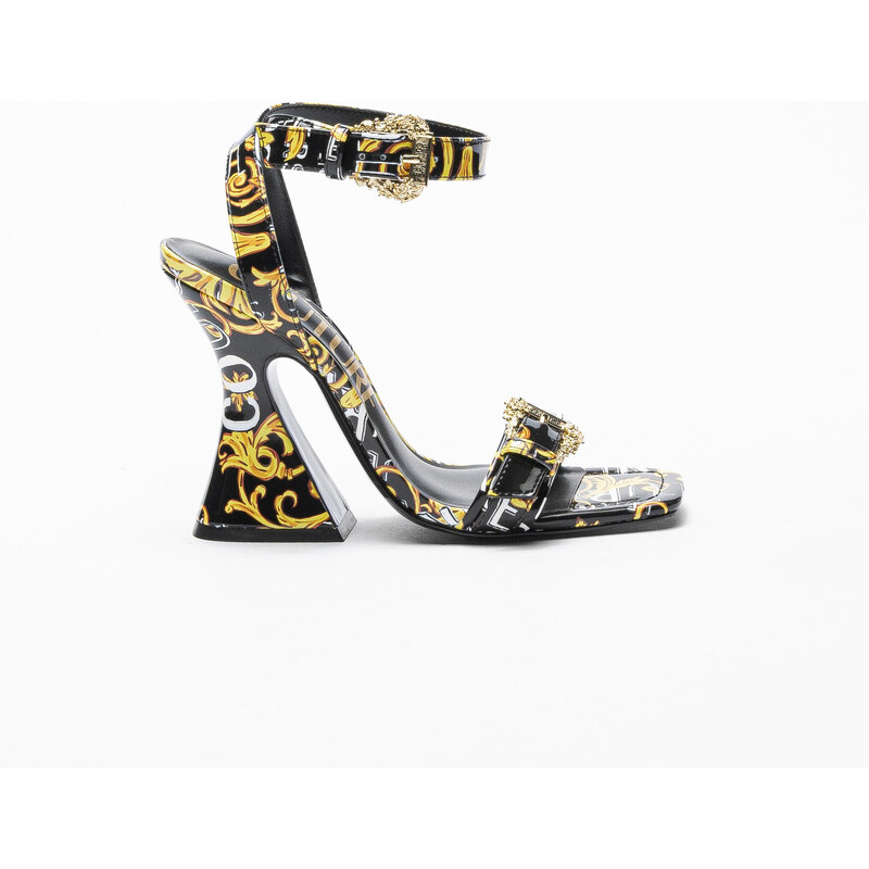 Sandali con tacco alto Versace Jeans Couture Kirsten 74VA3S36 D'oro ...