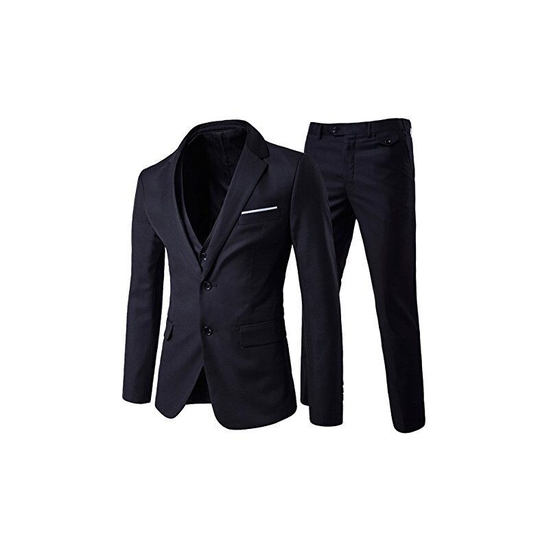 Cloudstyle Abito 3 Pezzi da Uomo Completo da Uomo Formale da Lavoro ...