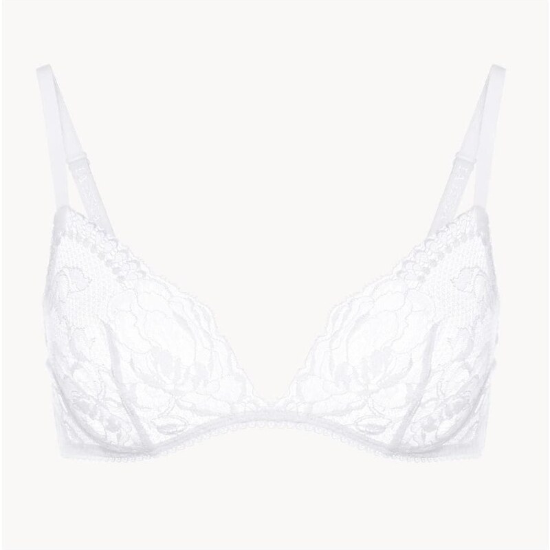 La Perla La Perla - White lace non-wired bra - Stileo.it
