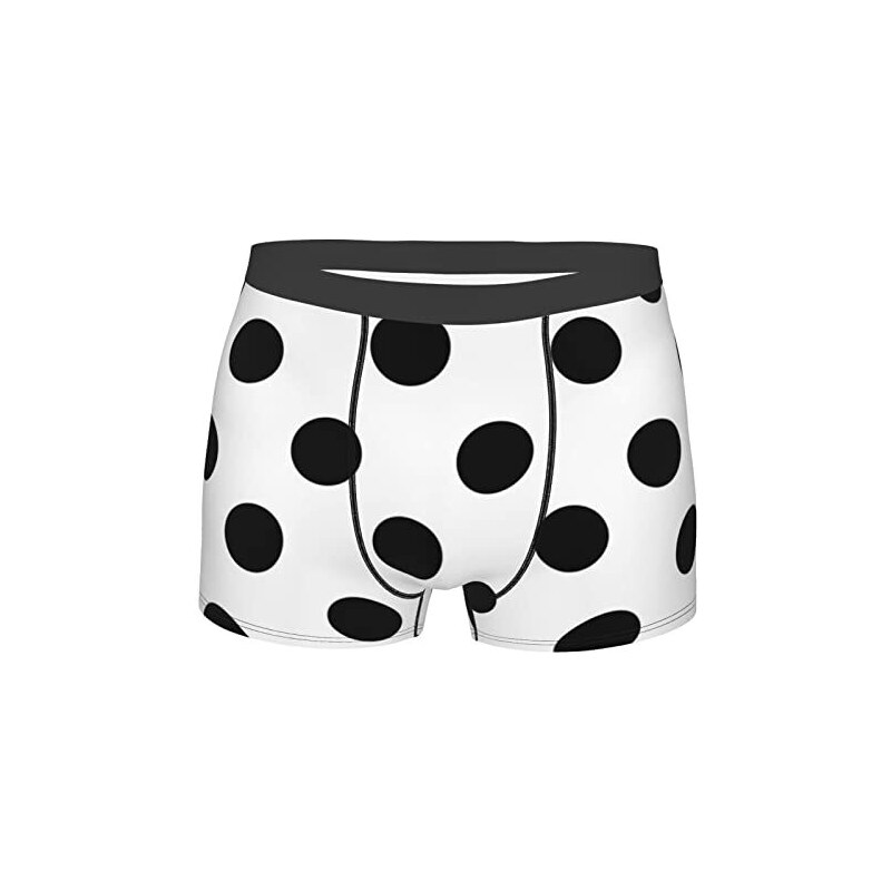 351 Mutande Uomo Vettore di Pattern A Pois in Bianco E Nero Mutande ...