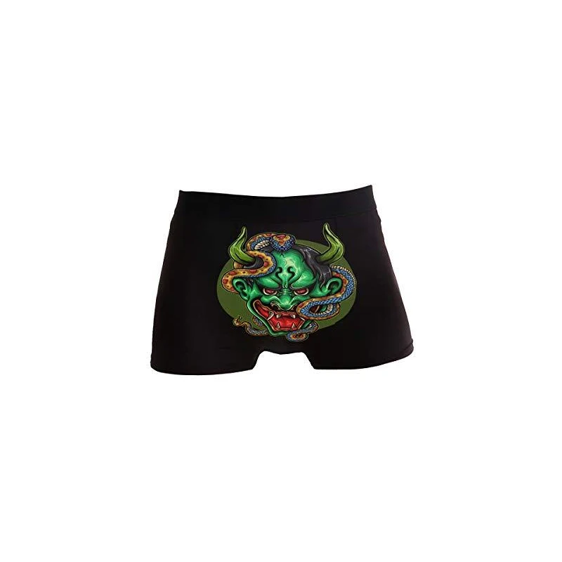 Oudrspo Boxer da Uomo Devil Snake Boxer da Uomo Intimo da Uomo ...