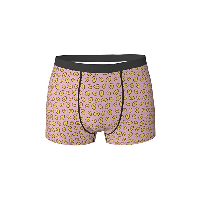 Oudrspo Boxer Intimo da Uomo con Motivo Avocado Carino con Elastico in ...