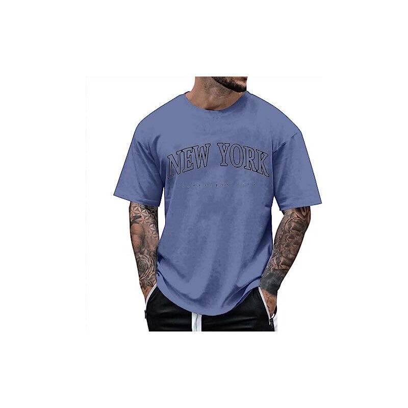 ROLAQDK Maglietta Refrigerante Uomo Scollo V da Uomo con Stampa di ... ROLAQDK Maglietta Refrigerante Uomo Scollo V da Uomo con Stampa di ...