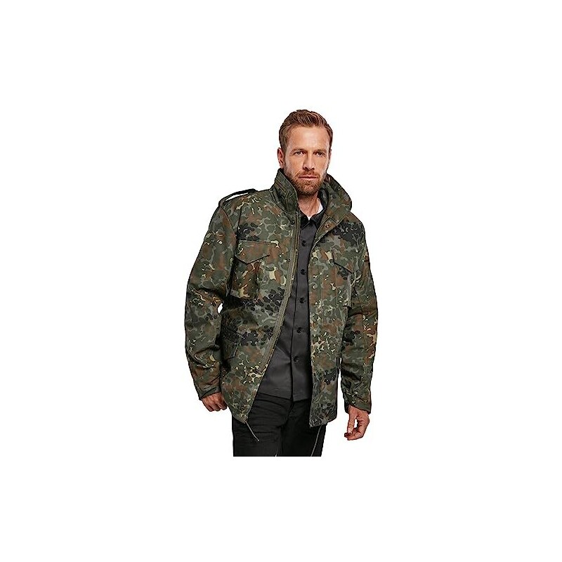 Brandit, M65 Field Jacket per Uomo Classic, Flecktarn XXL - Stileo.it