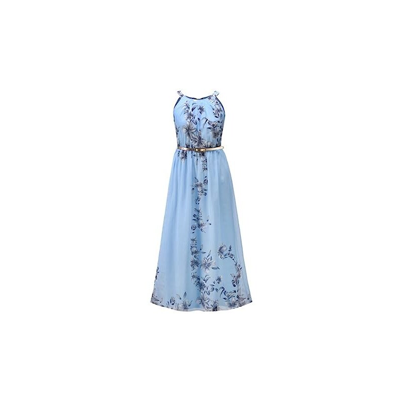 Little Corney Abito estivo in Chiffon Appeso senza Maniche Abito in ...