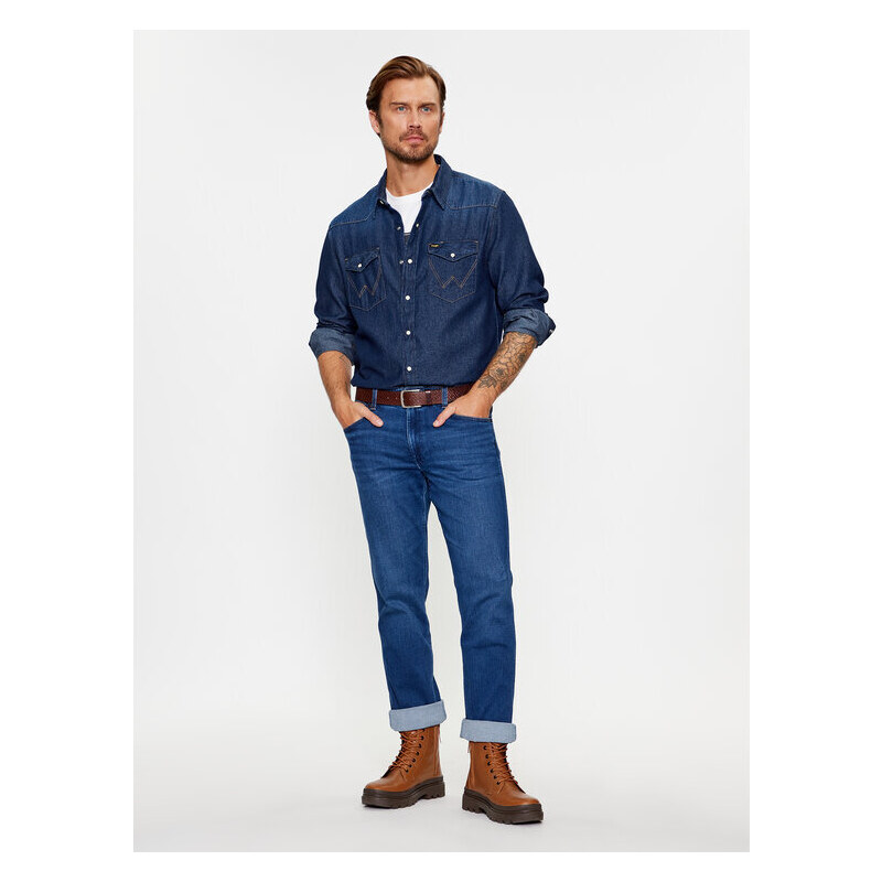camicia di jeans Wrangler - Stileo.it