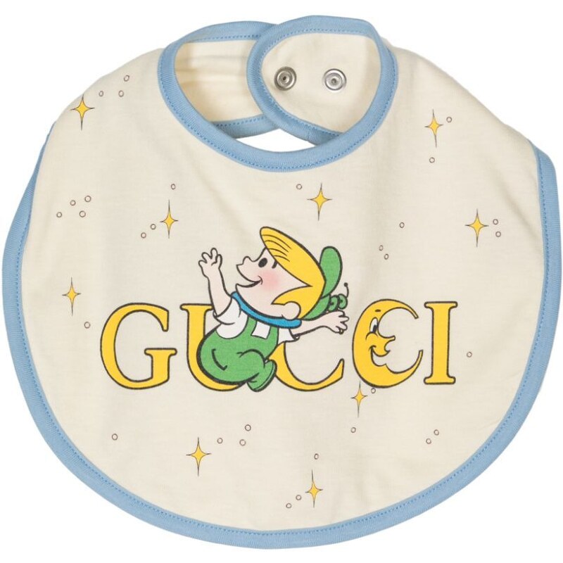 Gucci Kids Bavaglino Gucci Kids x The Jetsons - Bianco - Stileo.it