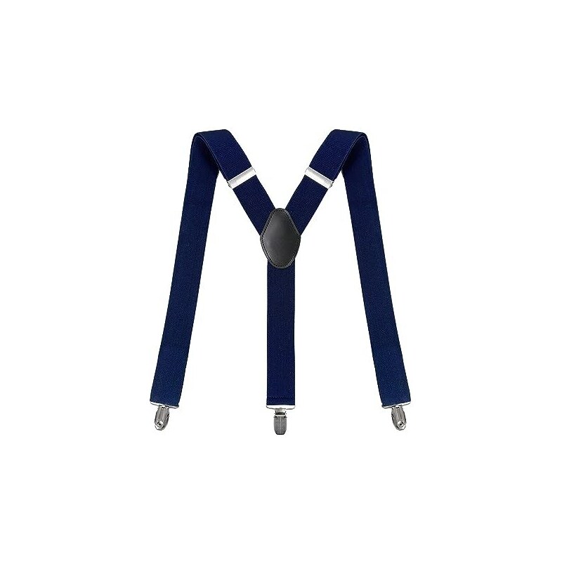 Clundoo Bretelle da Uomo Larghe, Bretelle Uomo Eleganti, 3.5cm Forma di ...