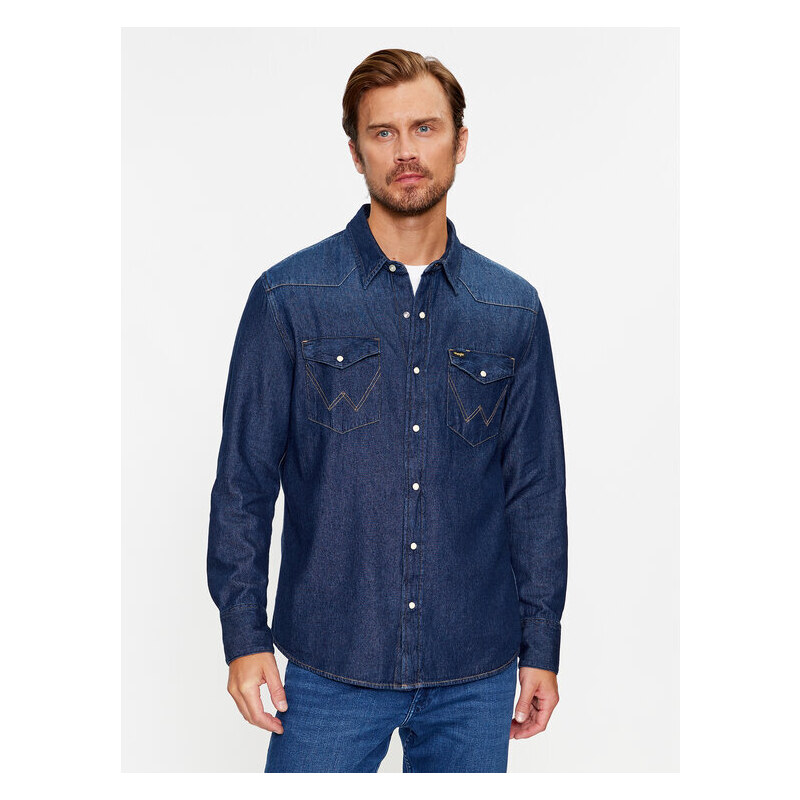 camicia di jeans Wrangler - Stileo.it