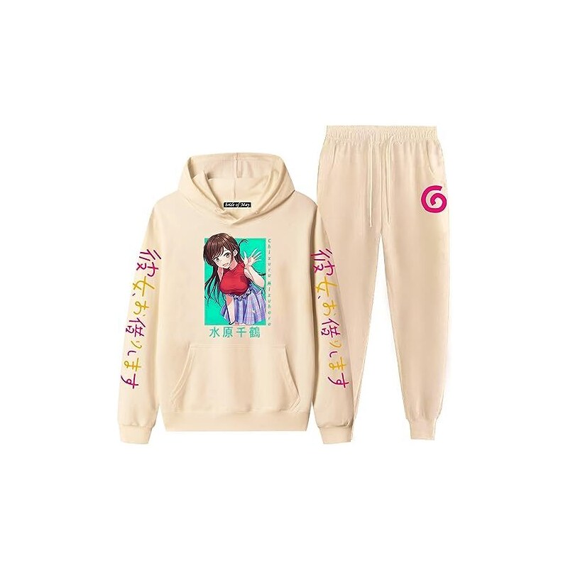 dashcos Rent A Girlfriend Hoodie&Pants Chizuru Ichinose Pattern Mami ...