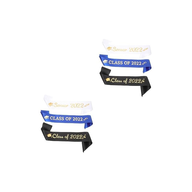 VALICLUD 6 Pezzi Cinghie Di Laurea Fusciacche Senior Cintura Cholo ...