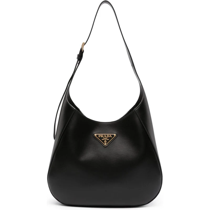 Prada Borsa a spalla Symbol con logo - Nero - Stileo.it