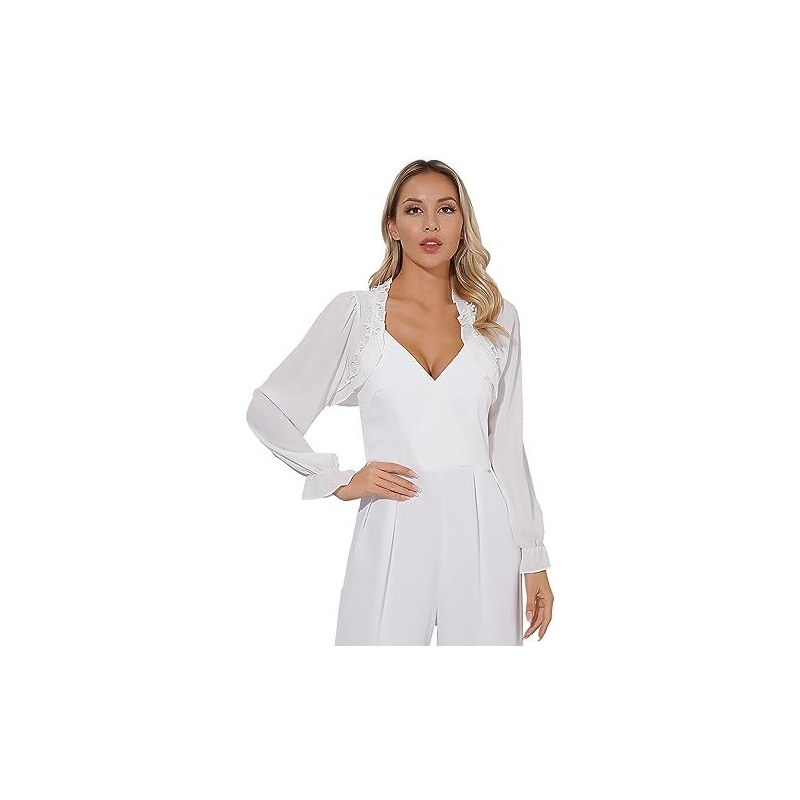 YiZYiF Coprispalle Donna Cerimonia Elegante Chiffon Cardigan Corte ... YiZYiF Coprispalle Donna Cerimonia Elegante Chiffon Cardigan Corte ...