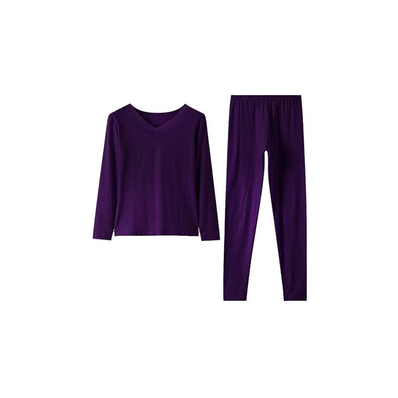 UIOKLMJH Completo Intimo Termico da Donna con Biancheria Intima Termica ...