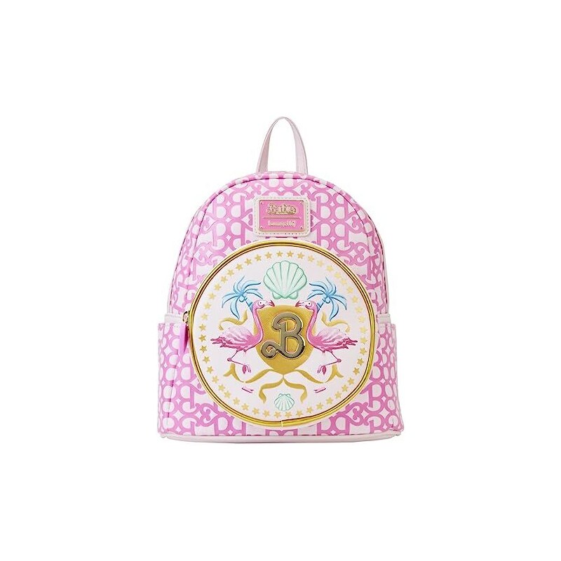 Loungefly Mini Backpack Barbie Movie Logo Nuovo Ufficiale Mattel Rosa ...