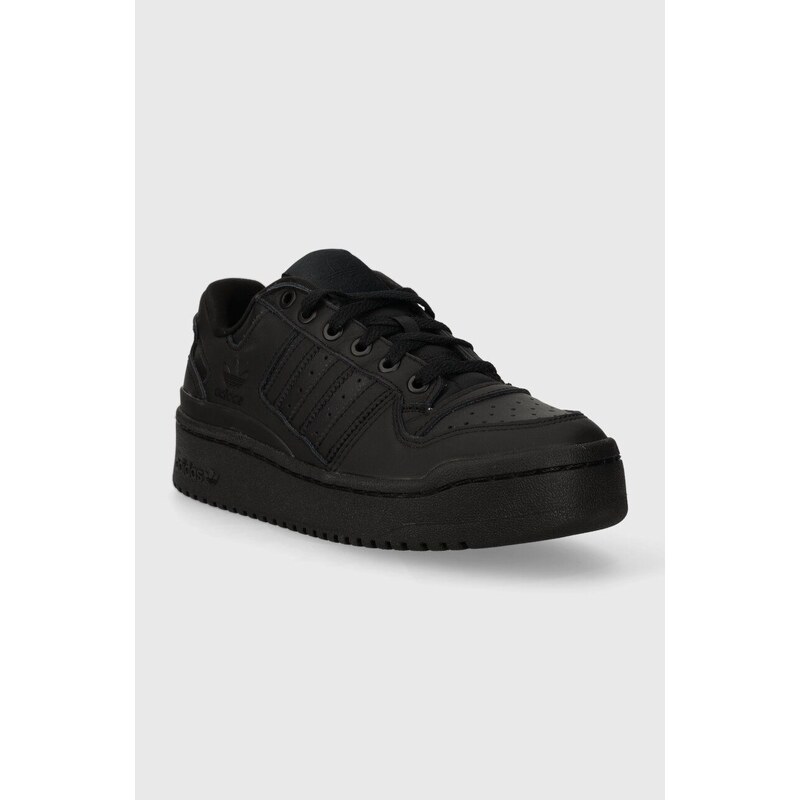 adidas Originals adidas Forum Bold Stripes Core Black Cloud White ...