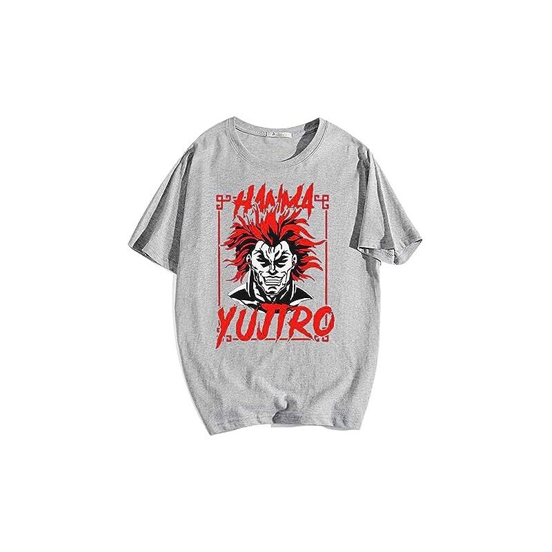 vegitoga Maglietta Anime Baki Hanma Yujiro Costume da Cosplay Top ...