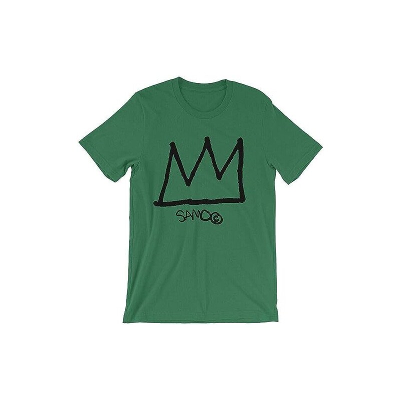 Voglio Samo & Jean-Michel Basquiat Crown And Tag T Shirt - Pop Art NYC ...