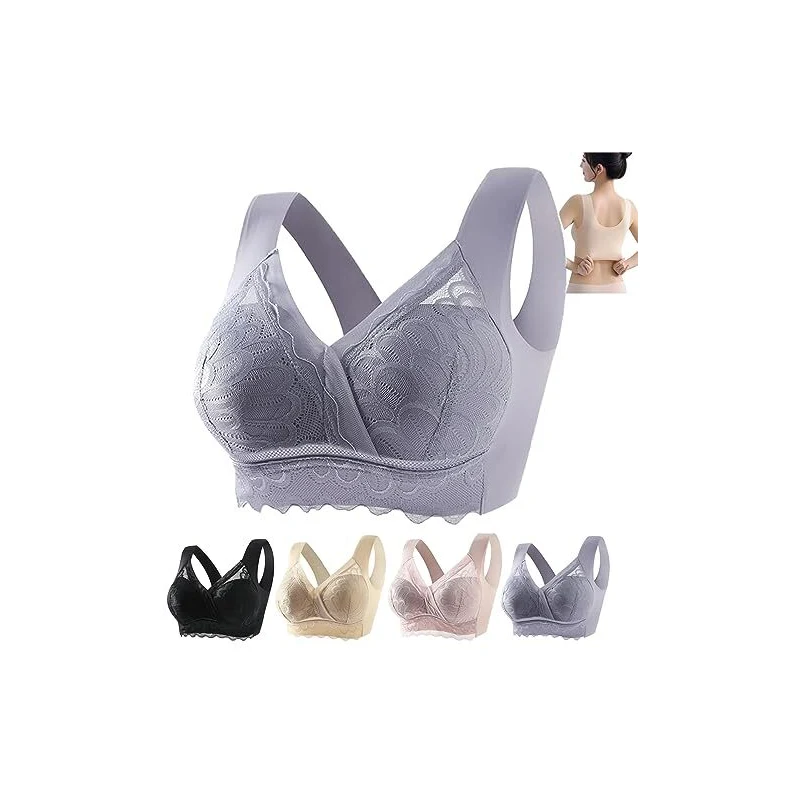 Cemssitu Dotmalls Bras, Dotmalls Posture Correction Front-Close Comfy ...