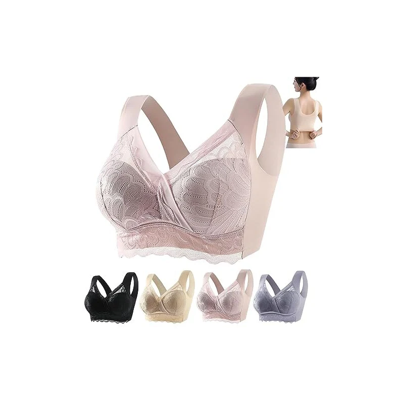 Cemssitu Dotmalls Bras, Dotmalls Posture Correction Front-Close Comfy ...