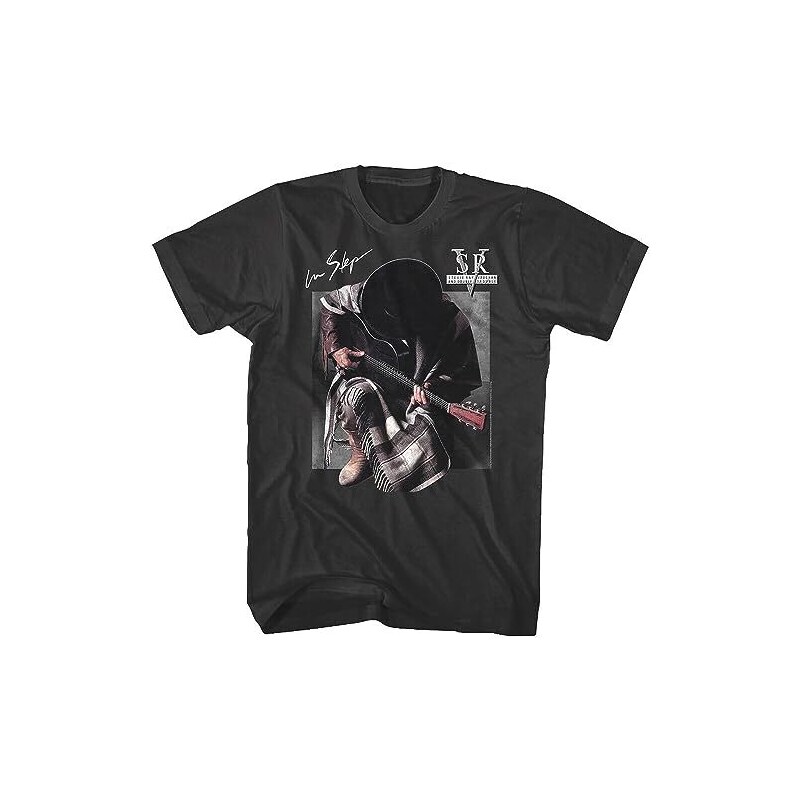 MENE Stevie Ray Vaughan Double Trouble in Step Album Cover Art Men's T ...