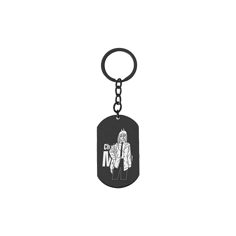 gangdiude Chainsaw Man Keychain Anime Makima Denji Cute Keycaps Pendant ...