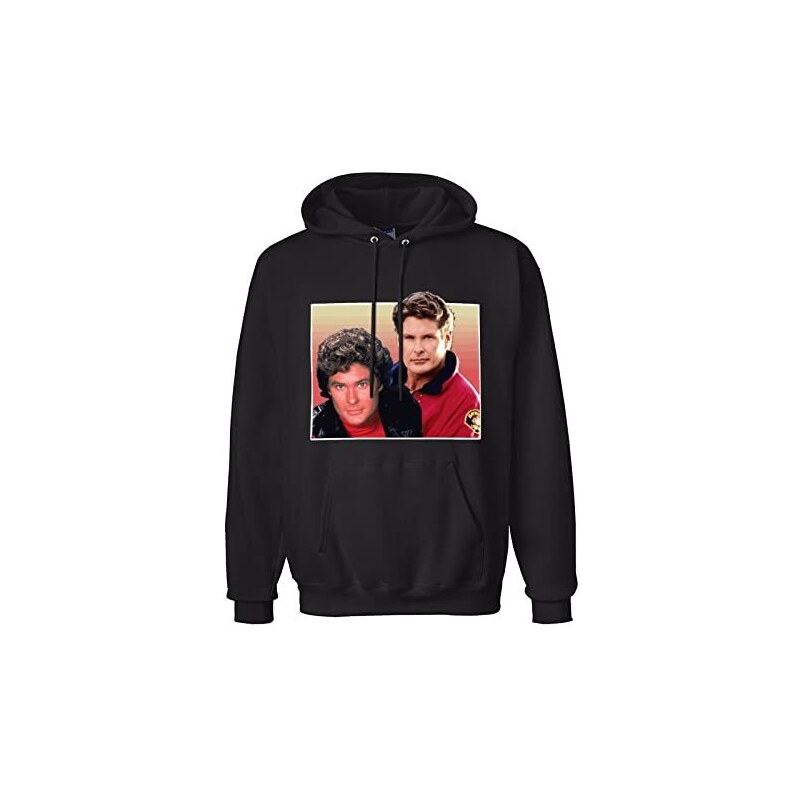 daran Men's David Hasselhoff T Shirt 90S Homage Mich Vintage Knight ...