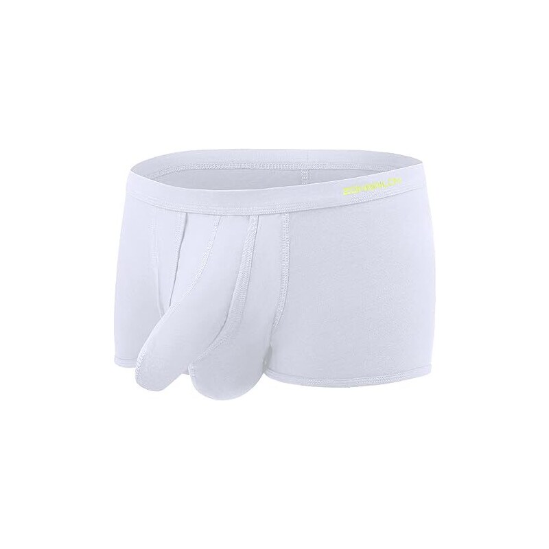 ZAIGELUO Boxer separati da uomo Trunk Elefante Mutande Modal Dual Boxer ...