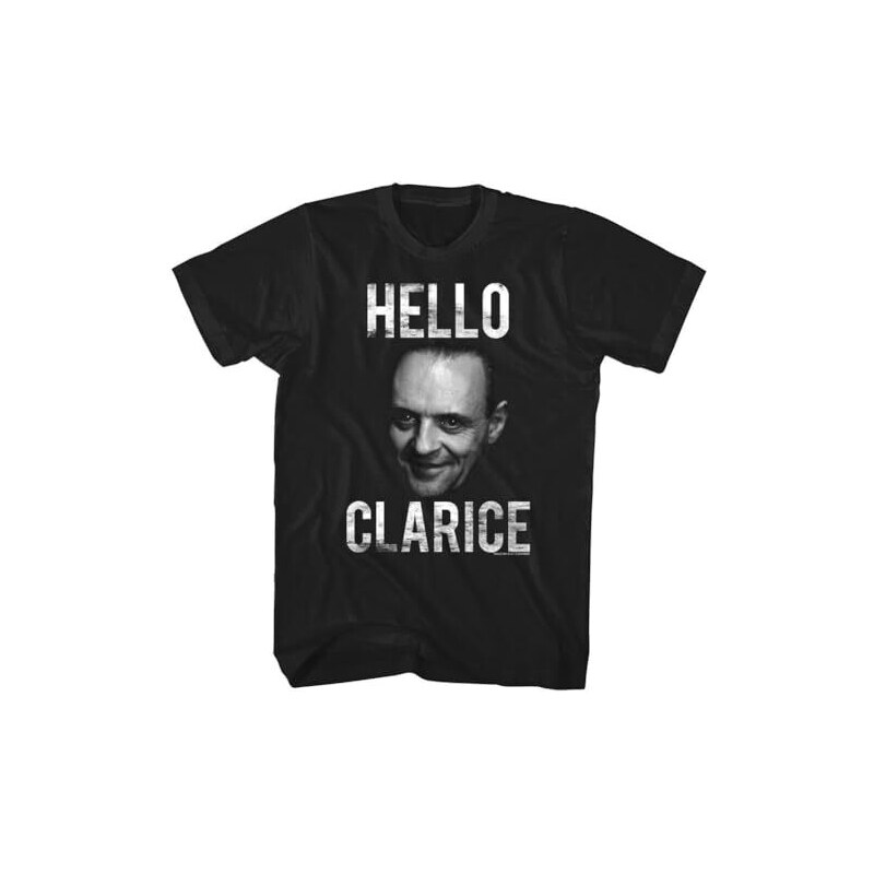 Aija Silence of The Lambs Hello Clarice Men's T Shirt Hannibal Lecter ...