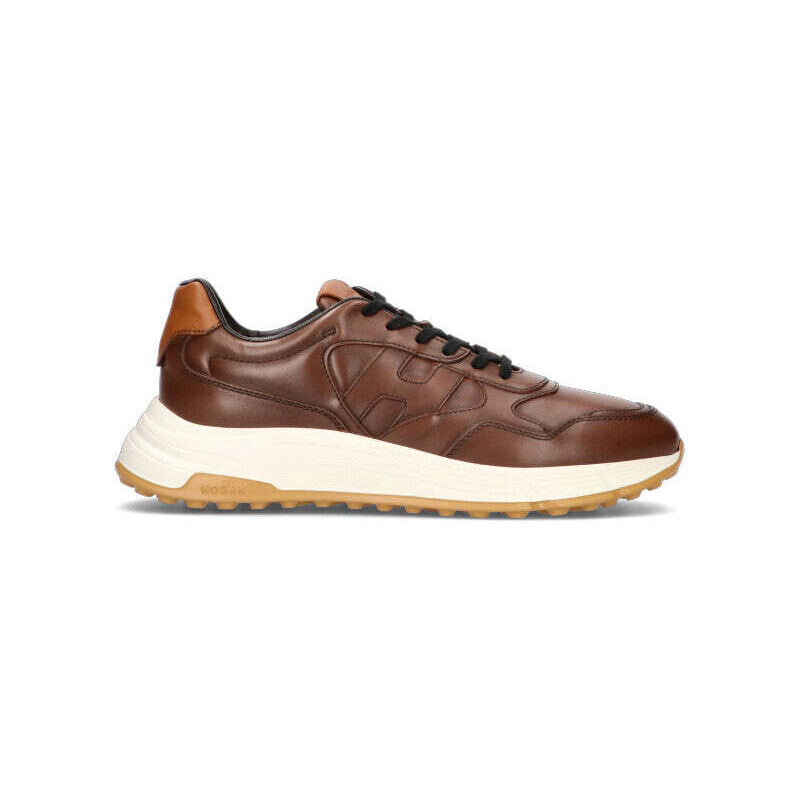 HOGAN Sneaker uomo marrone in pelle SNEAKERS - Stileo.it