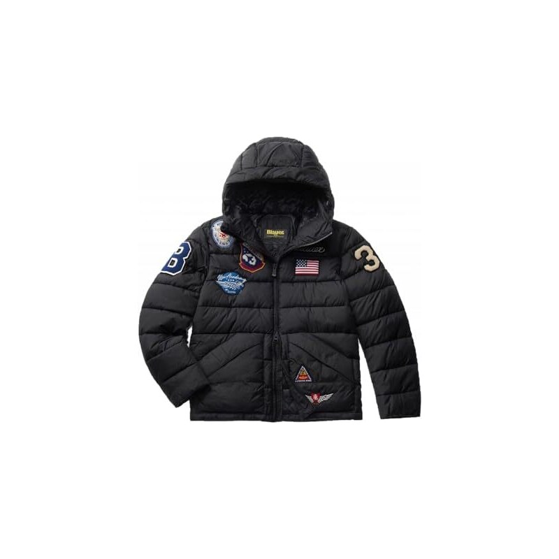 Blauer Bomber nero con patch da uomo (XL) - Stileo.it