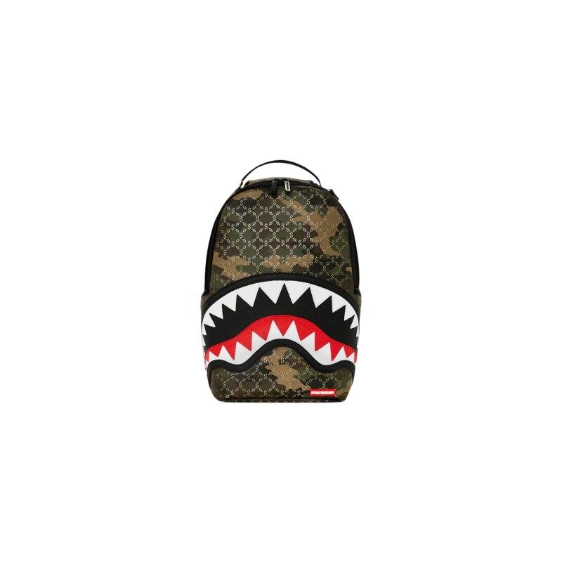 Zaino sprayground $ pattern over camo backpack verde 5084 unisize ...
