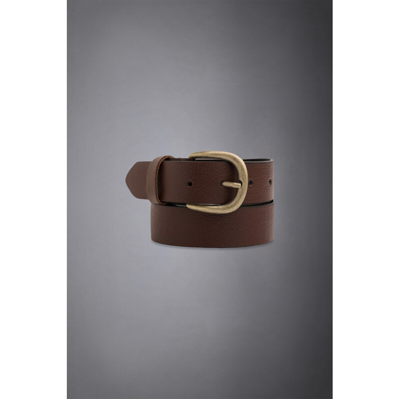 Doppelganger Cintura uomo rivestita in pelle martellata made in italy ...