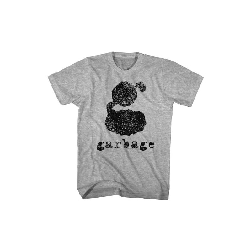 SILKX Garbage Band Logo Men's T-Shirt Rock Merch Not Your Kind of ...