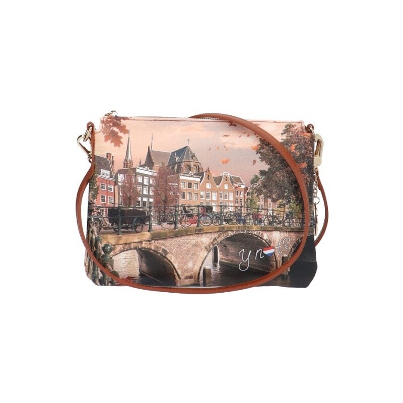 Ynot? Tracolla Autumn river Yes-bag YES-630F4 - Stileo.it