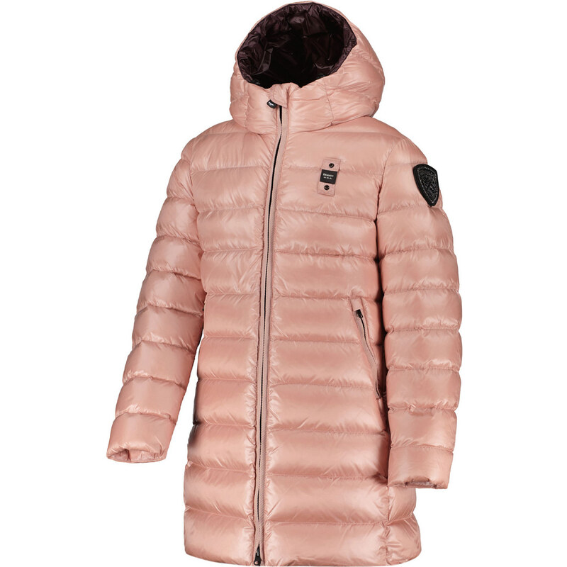 BLAUER PIUMINO LUNGO CON CAPPUCCIO BAMBINA - Stileo.it