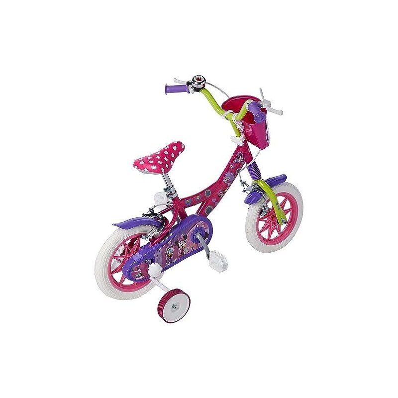 albri Bambina da 12 Pollici, Bicicletta Disney Minnie, Rosa - Stileo.it