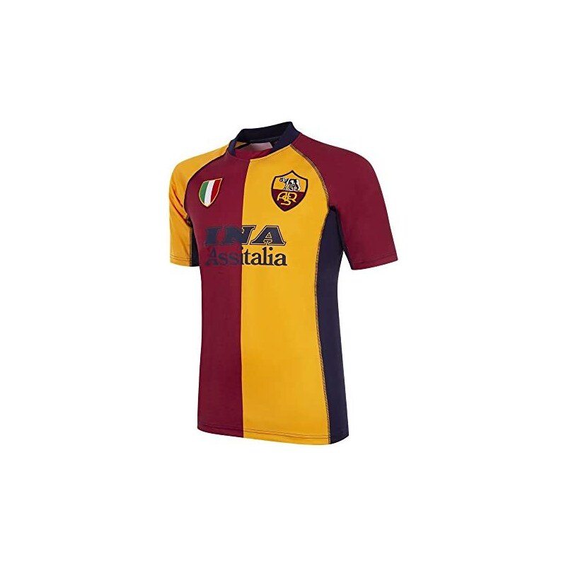 AS Roma 2001-02 Retro Football Shirt - S - Stileo.it