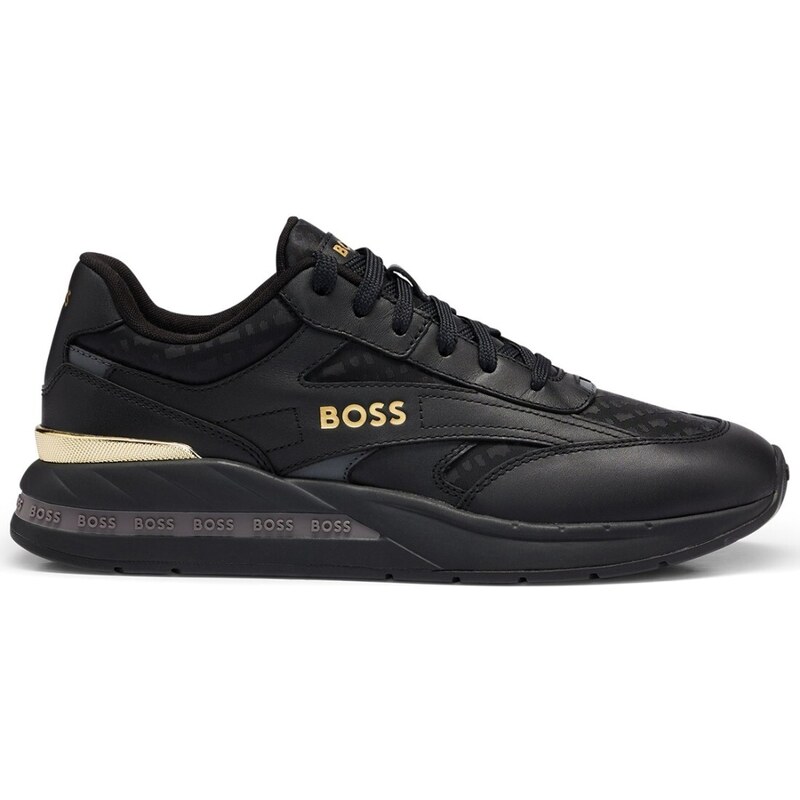 Hugo Boss BOSS - Sneakers Kurt - Colore: Nero,Taglia: 45 - Stileo.it
