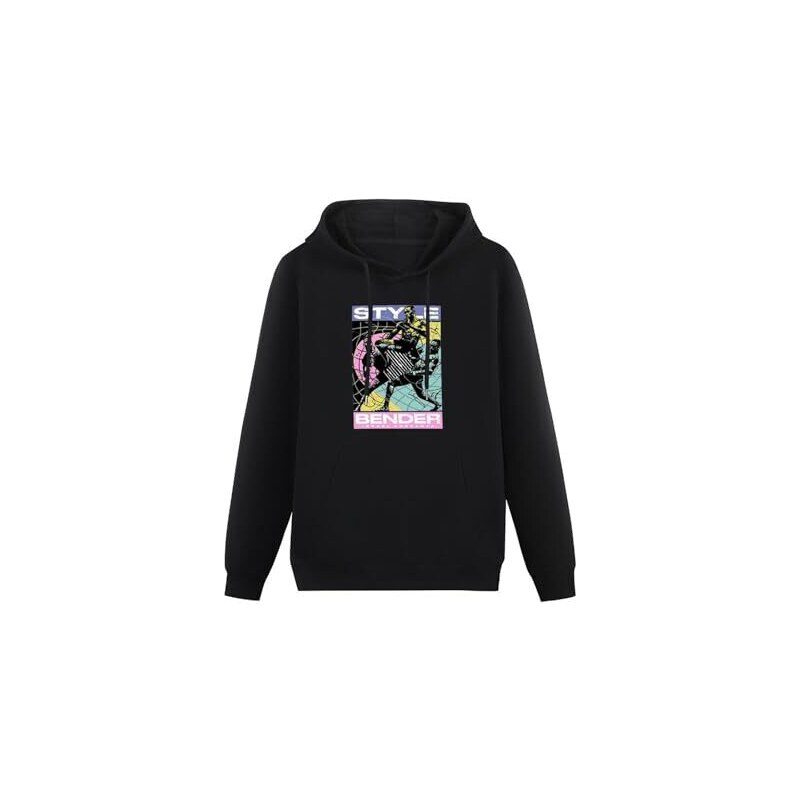 GediZ Style Bender Israel Adesanya Men's Hoody Black S - Stileo.it