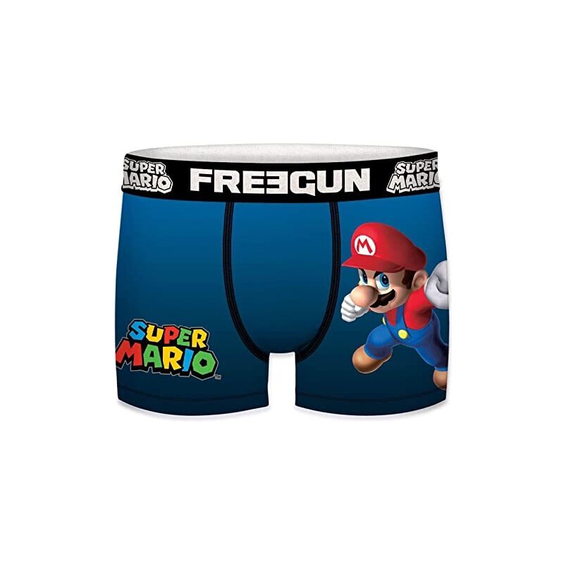 FREEGUN Boxer Uomo Super Mario Bros, Punch3, XL - Stileo.it